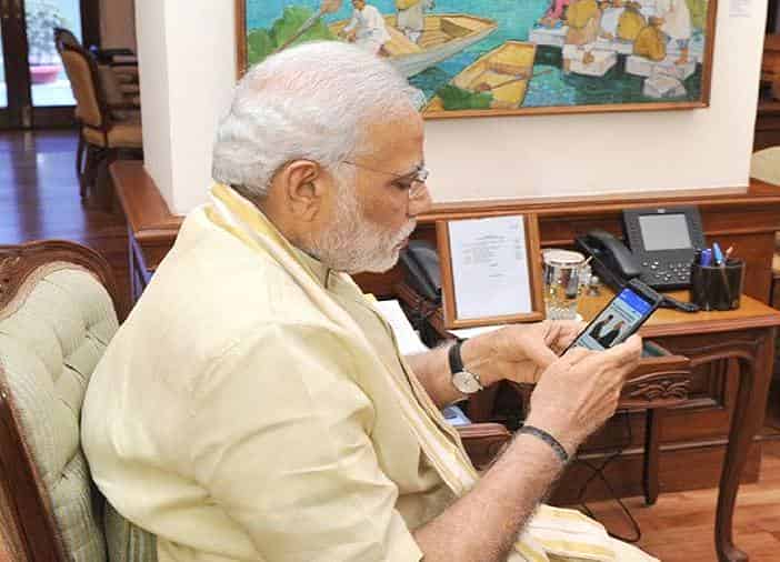 Top Tech Gadgets used by PM Narendra Modi - The Tech Outlook