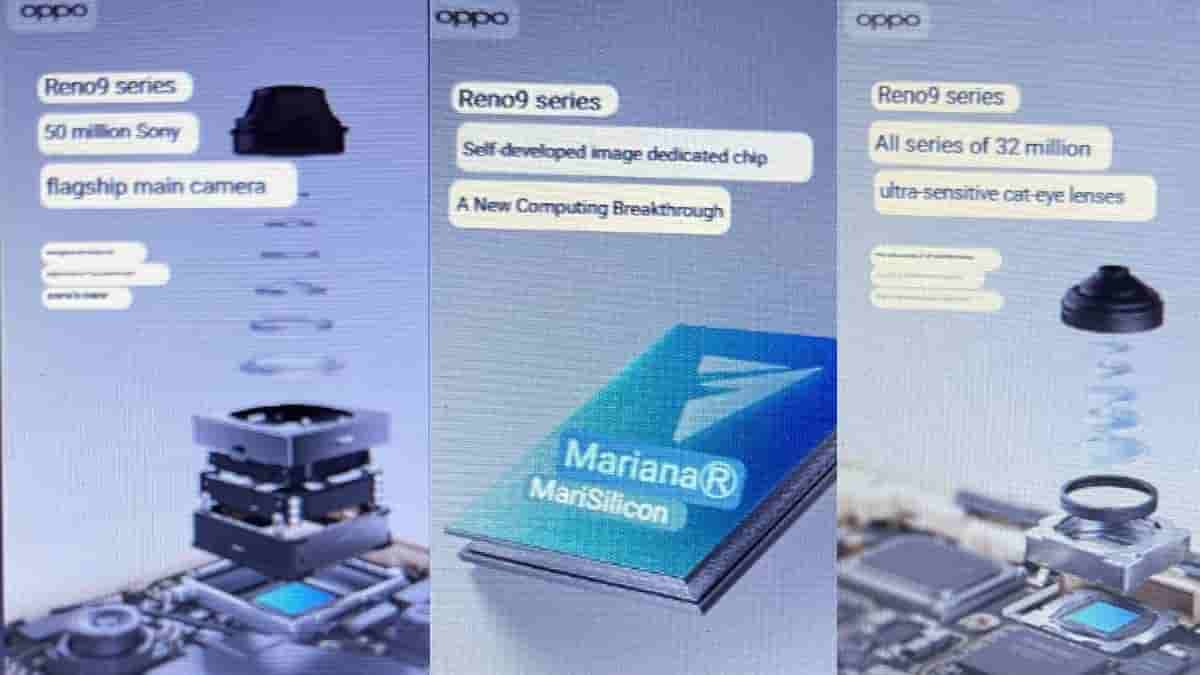 Oppo Reno 9 Pro and Pro+ models to have 50MP Sony IMX890 and 32MP cat eye front camera - The ...