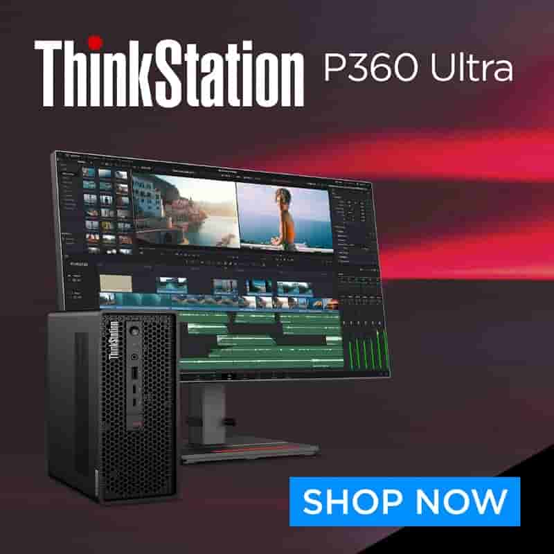 Lenovo is all out with their new workstation ThinkStation P360 Ultra ...