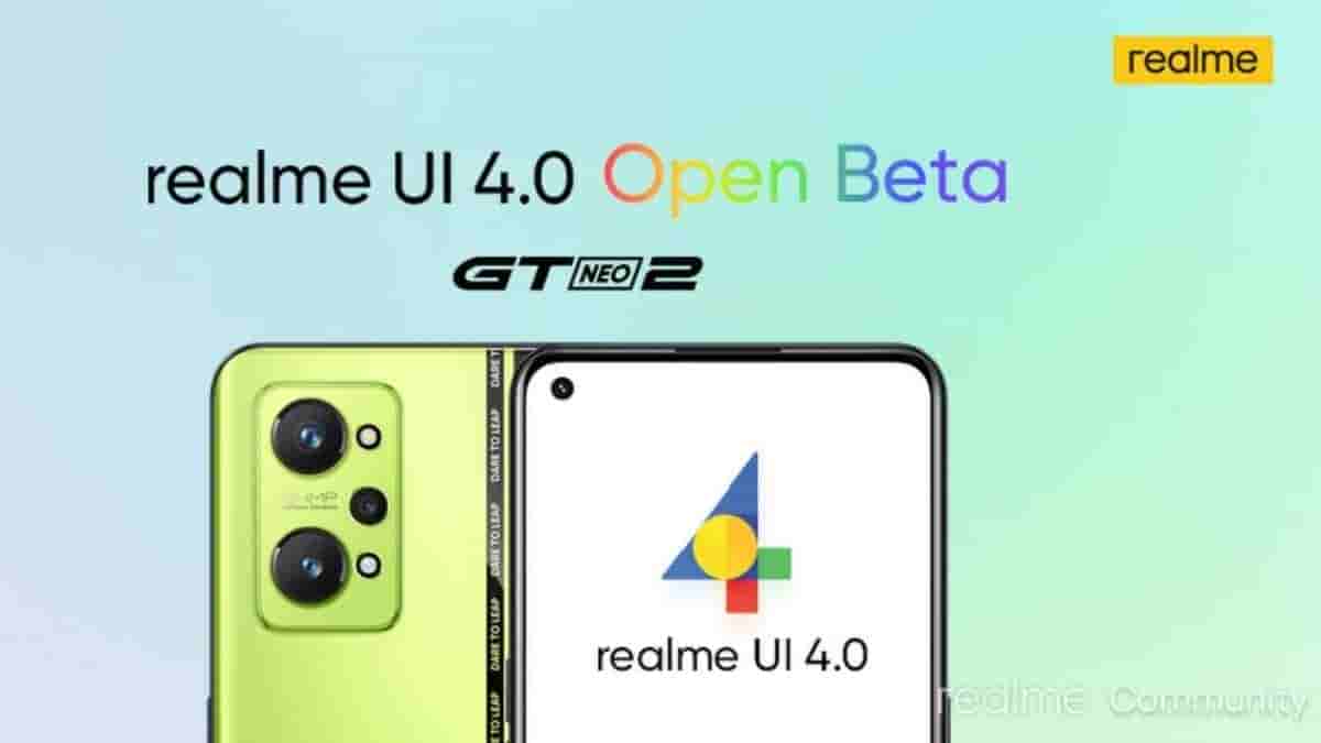 Realme Releases the Realme UI 4.0 Open Beta Program to the GT Neo 2 Smartphone: Here's What We ...