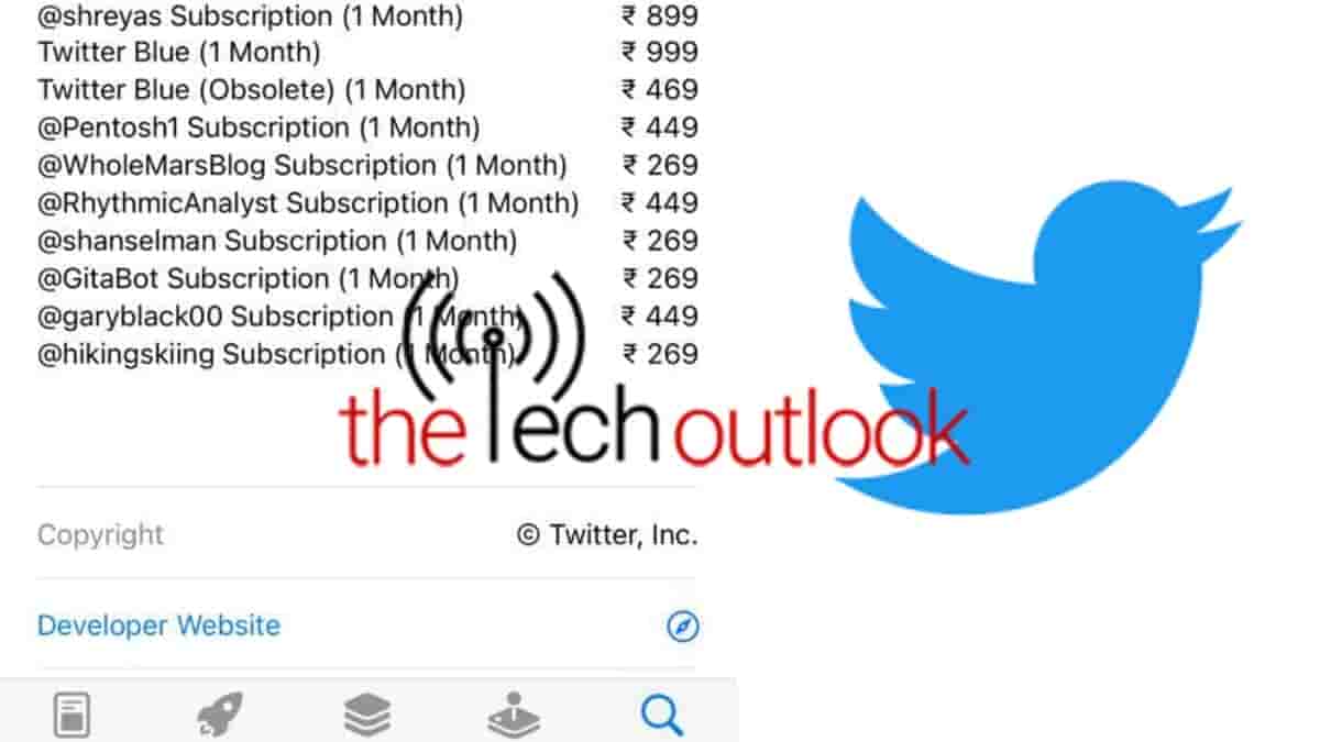 Twitter Blue Subscription In India will cost you Just ₹999, Here is the ...