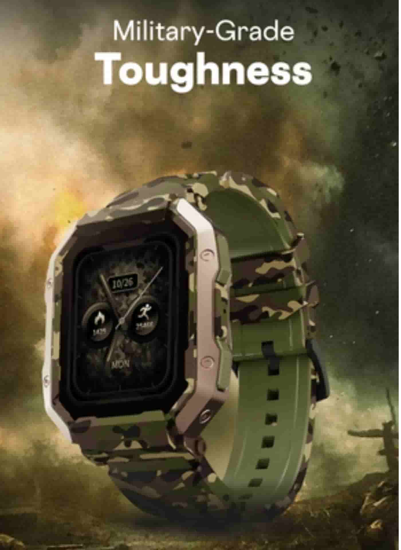 Check it Out: The Latest Fire Boltt Cobra Rugged Outdoor Smartwatch ...