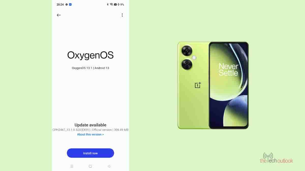 OnePlus Nord CE 3 Lite receives OxygenOS 13.1 update, here is what is new - The Tech Outlook