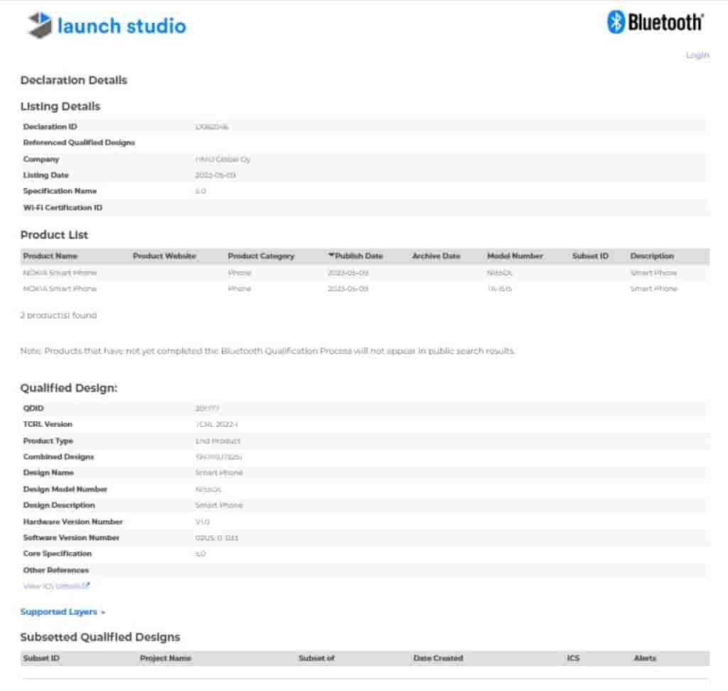 The Upcoming Nokia C300 Receives the Bluetooth SIG Certification: Two ...