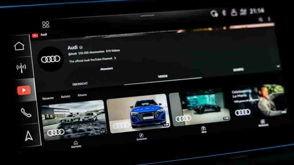 YouTube to be integrated in selected models of Audi’s infotainment ...