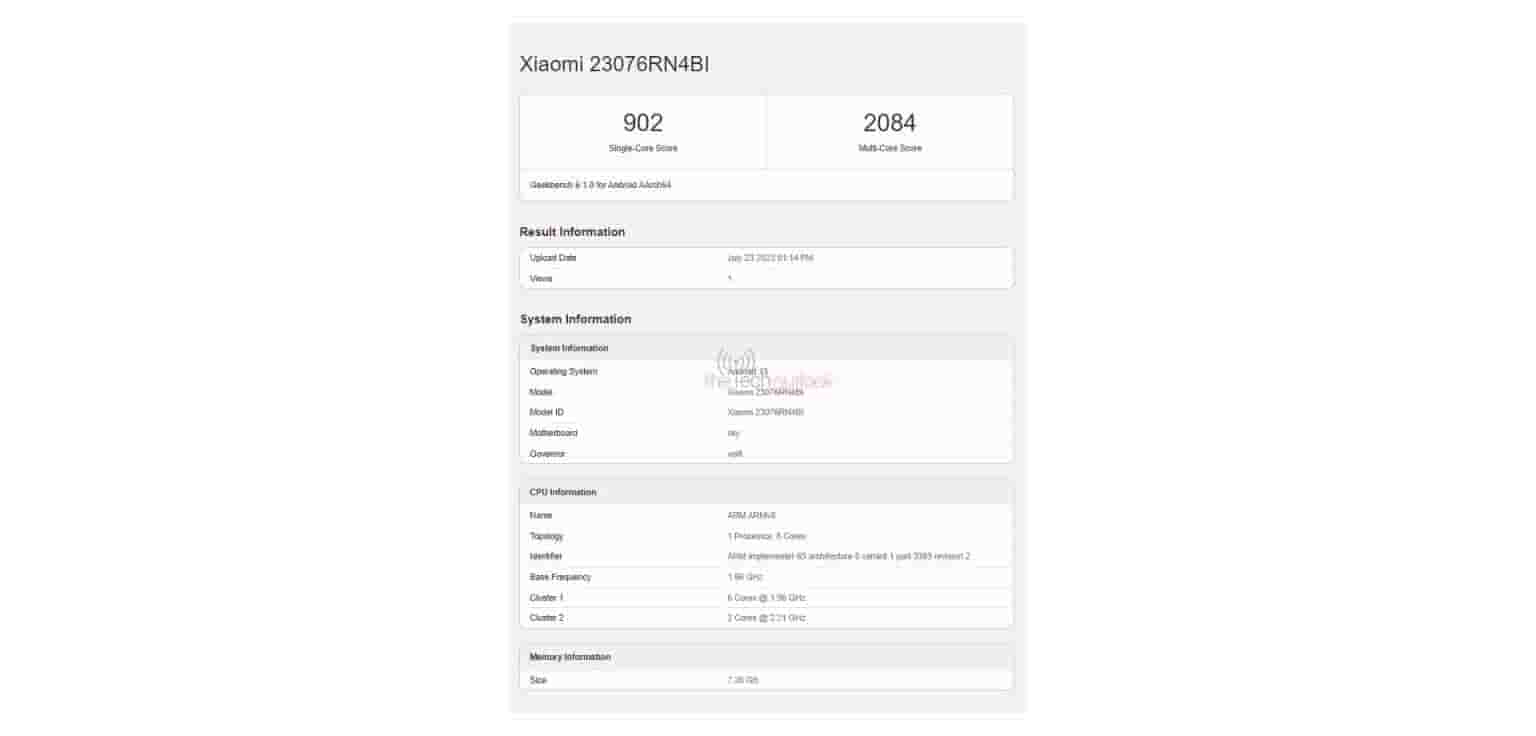 Redmi 12 5G Indian Variant Spotted on Geekbench: Could be the Rebranded ...