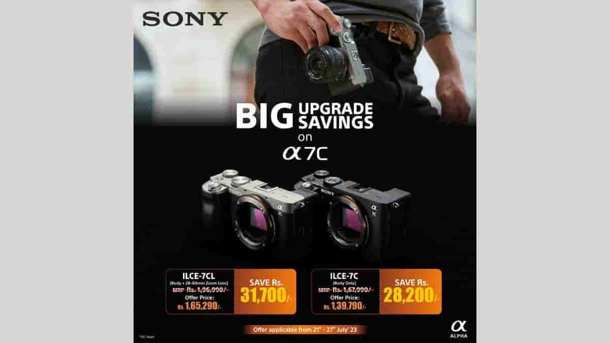 Sony Alpha 7C Camera Now Available at Exciting Discount Prices: Offer ...