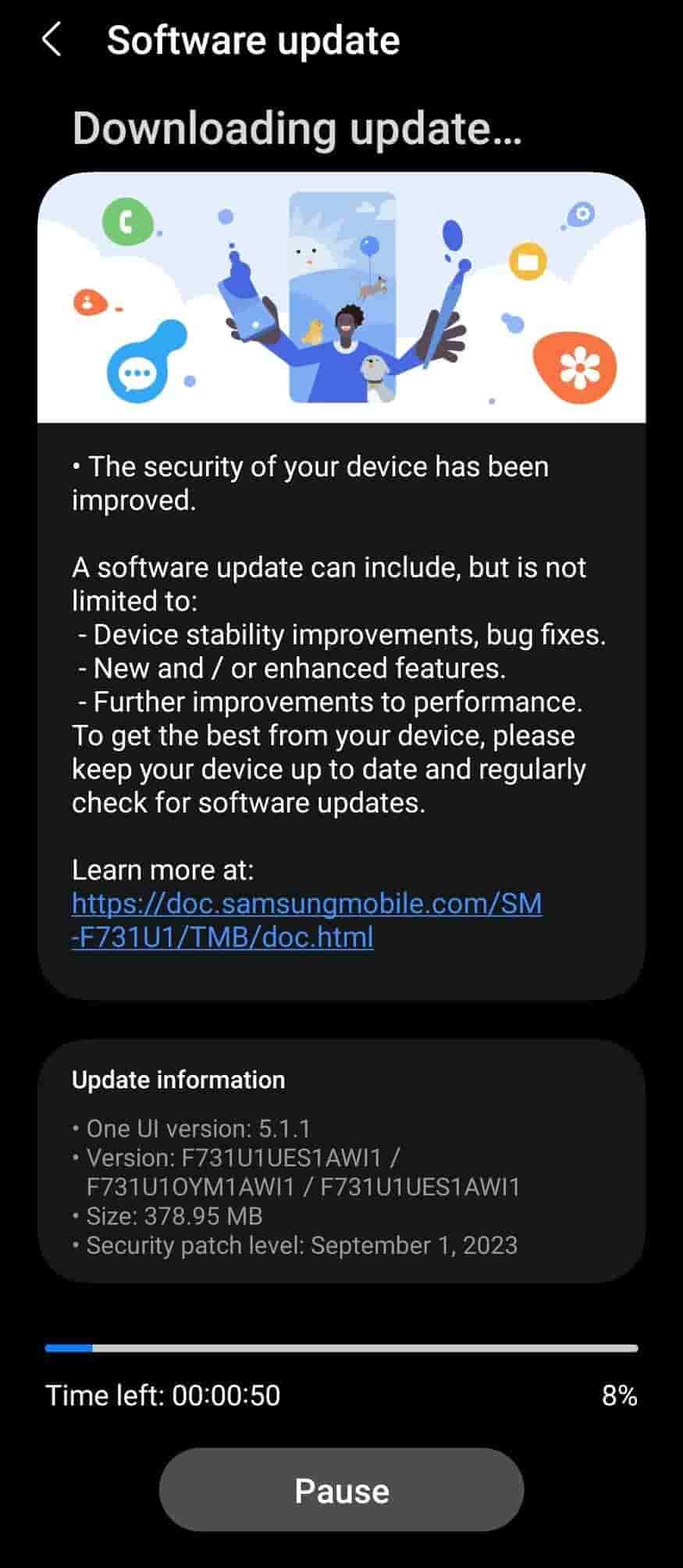 Samsung Galaxy Z Flip 5 Starts Receiving the September 2023 Android Security Patch Update - The ...