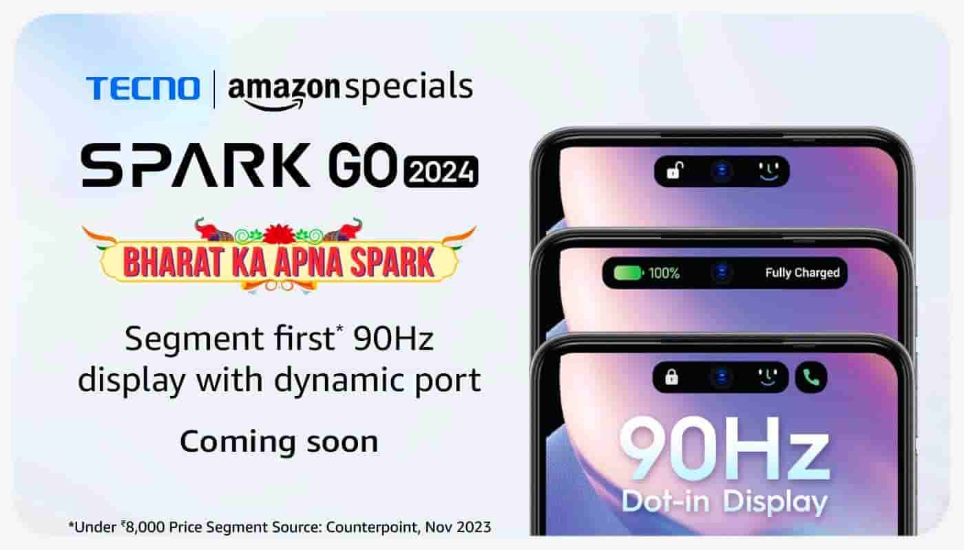 Tecno Spark Go 2024 Smartphone Confirmed to Arrive Soon in India - The Tech Outlook