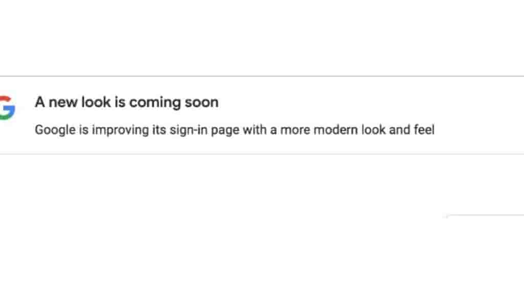 Google Sign-In Page With Improved Design is “Coming Soon” - The Tech ...