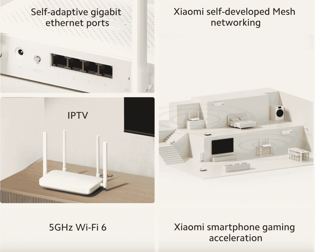 Xiaomi Router AX1500 with Wi-Fi 6 and up to 1500 Mbps announced for ...
