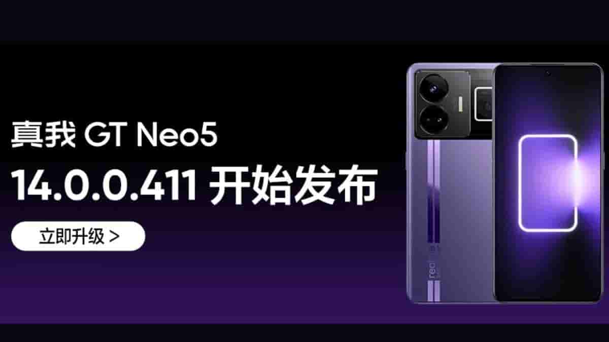 Realme releases new Realme UI 14.0.0.411 (CN01) update for Realme GT Neo5 / Neo 5 240W - The ...