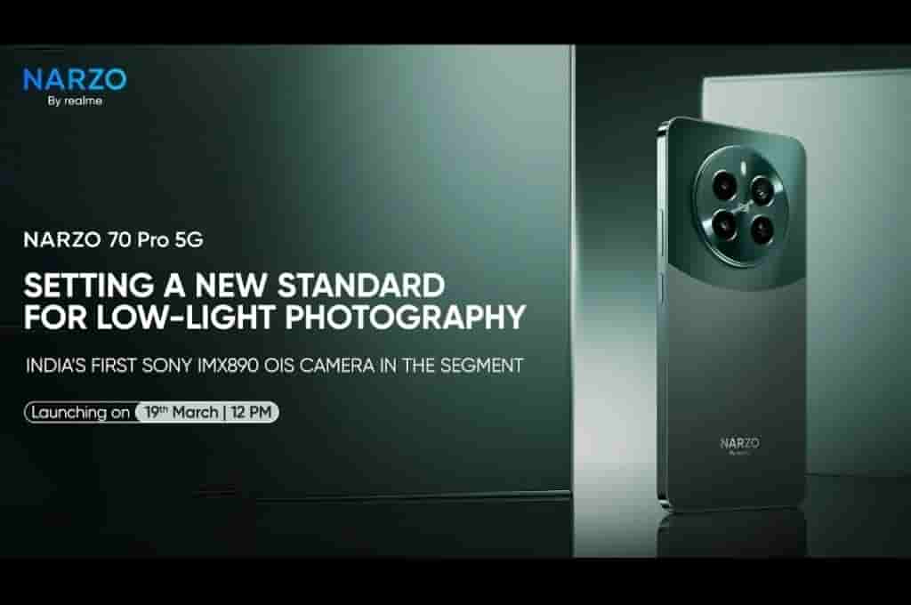 Realme Narzo 70 Pro 5G Smartphone Indian Launch Date Revealed: Debuting ...
