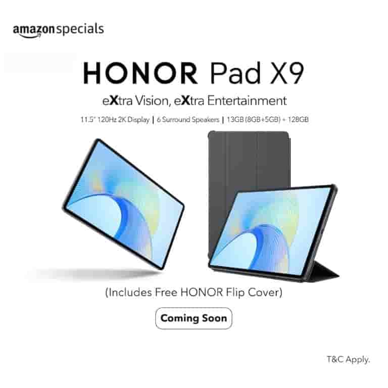 Honor to Launch A New RAM Variant Of Honor Pad X9 Tablet In India ...
