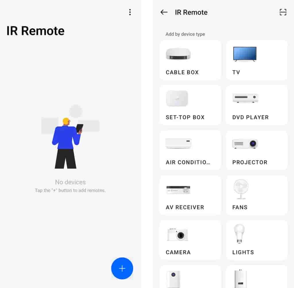 Here is how you can use IR Remote on your Compatible OnePlus Devices ...