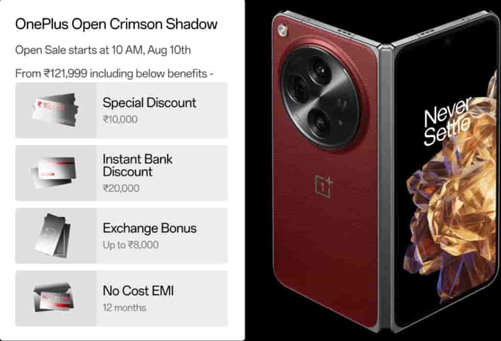 OnePlus Open Apex Edition With VIP Mode And 1TB Storage Launched In India - The Tech Outlook