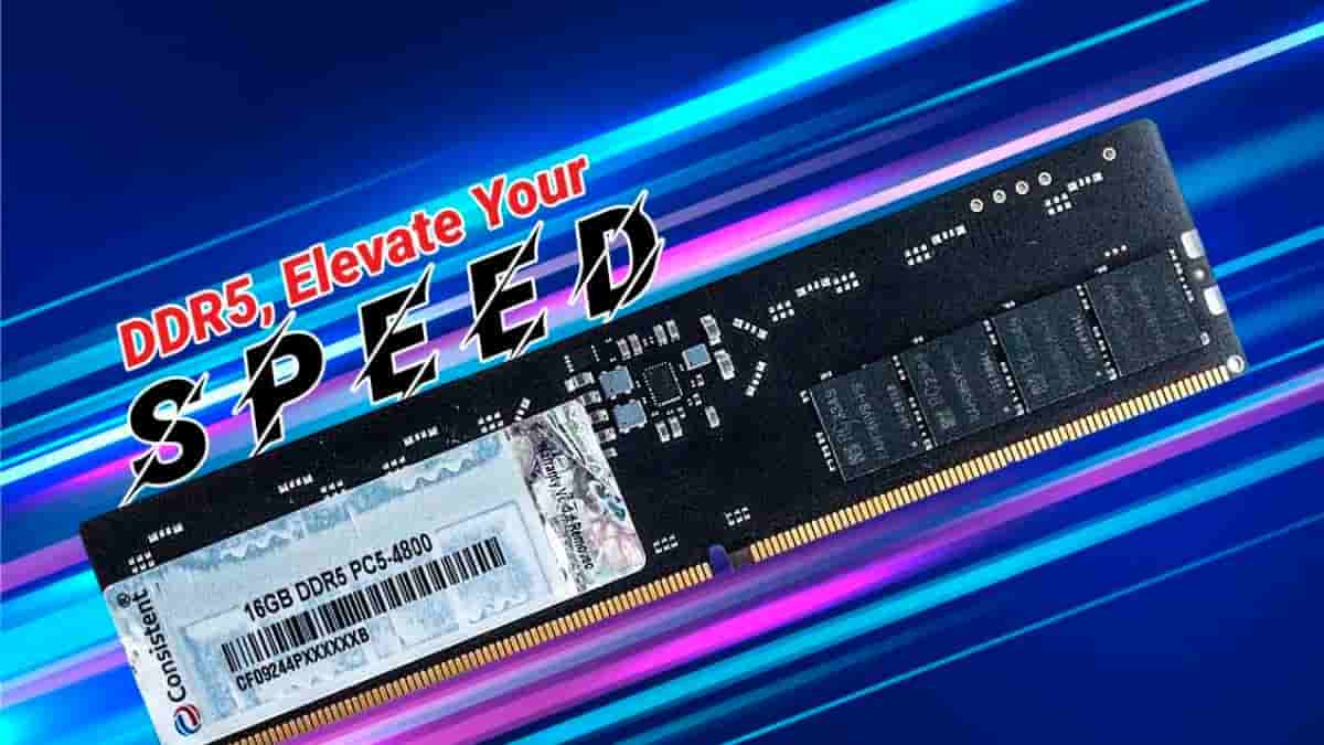 Consistent Launches High-Speed 16gb Ddr5 Ram With 4800mhz Frequency And Low Power Consumption ...