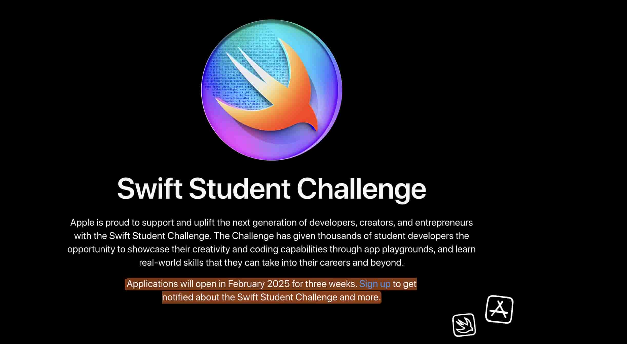Apple Announces its Swift Student Challenge 2025 Program: Application Portal to Open in February ...