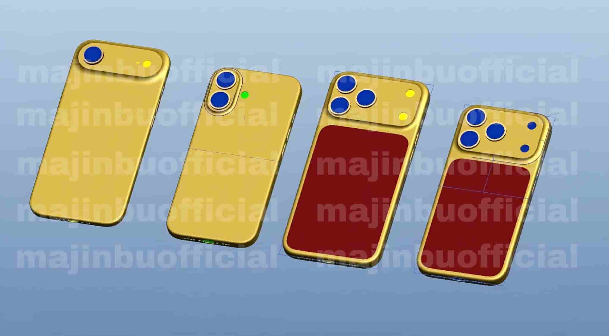 Apple's iPhone 17 Series CAD-Based Renders Revealed; iPhone 17 Pro Max ...