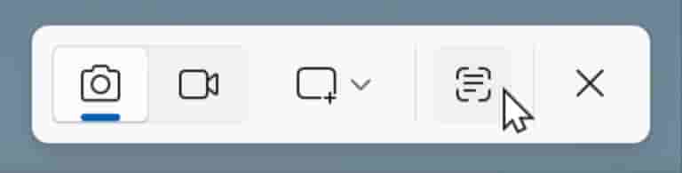 Text Extractor in Snipping Tool capture bar begin rolling out to ...