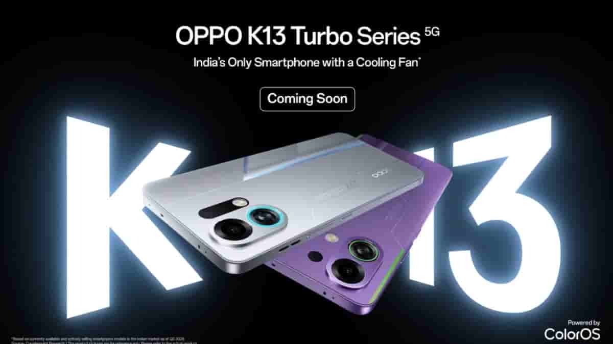 Oppo K13 Turbo Pro confirmed officially to arrive in India with Snapdragon 8s Gen 4 SoC - The ...