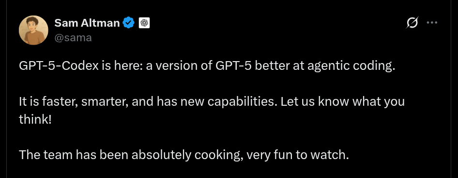 OpenAI Introduces GPT-5-Codex: A New Version of GPT-5, Optimized Better for Agentic Coding in ...