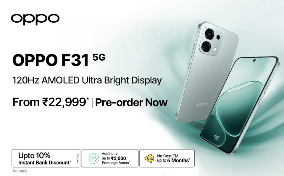 OPPO F31 Series Debuts in India With F31, F31 Pro, and Pro+ 5G Models — Check Prices and Specs ...