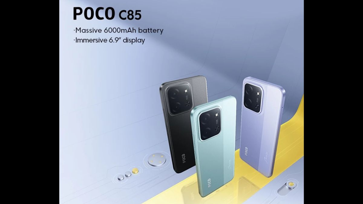 POCO C85 Featuring 6000 mAh Battery, 6.9" 120Hz Display, 50MP AI Dual Camera, and More ...