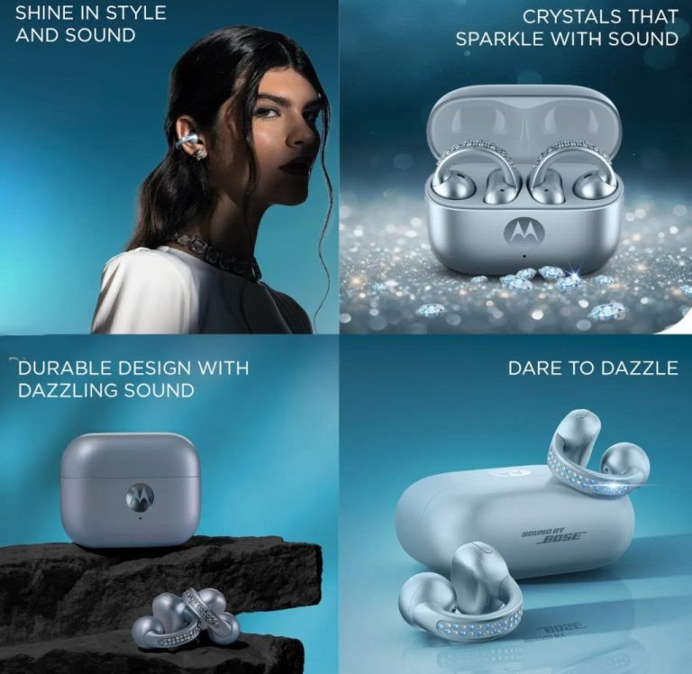 Motorola Razr 60 and Moto Buds Loop Swarovski Crystal Edition launched officially in India - The ...