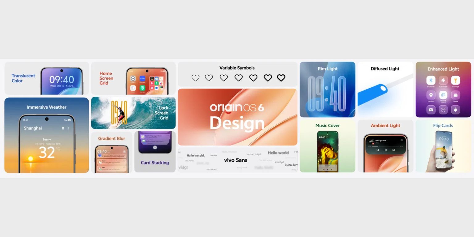 OriginOS 6 finally launched in the global and Indian markets, rollout ...