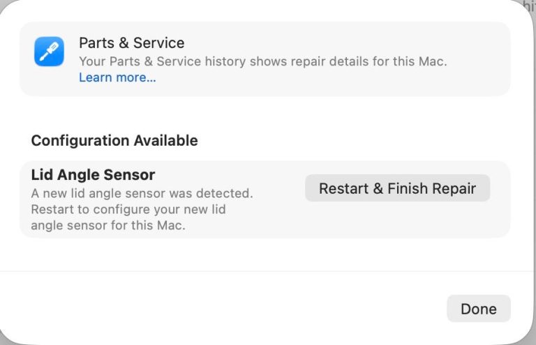 Apple MacBook Showing 'Finish Your Lid Angle Sensor Repair' Error? Here's What You Should Do ...