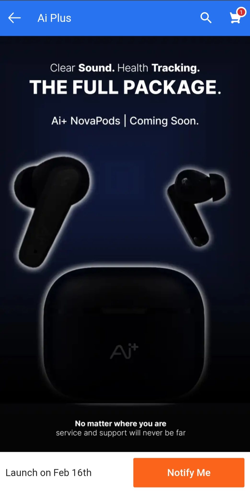 Ai+ NovaPods launching in India on 16th February; Will be available via ...