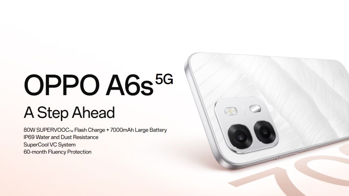 Oppo A6s 5G listed on Oppo Global website with 6.75" LCD HD+ Display ...