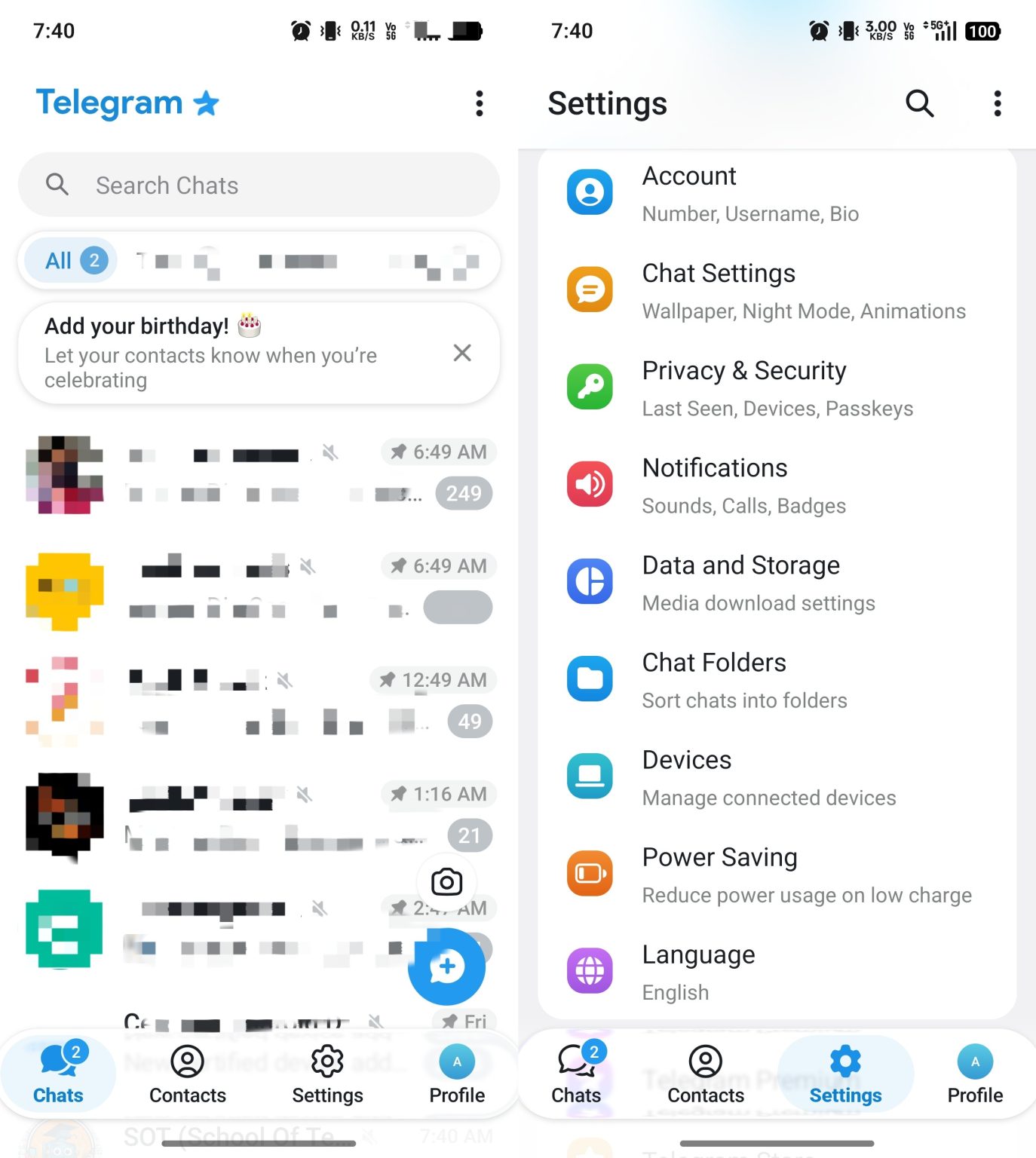 Telegram for Android gets a new iOS-style UI - The Tech Outlook