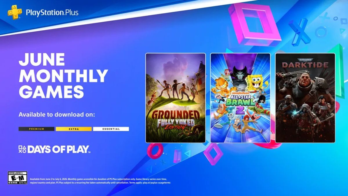 PlayStation Plus Monthly Games for June; Grounded Fully Yoked Edition ...